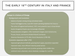 Ch18 – Early 18th century in Italy & France | PPTX