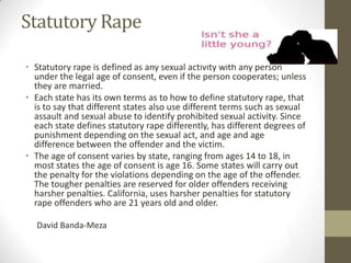 Ch 18 Sexual Coercion / Human Sexuality 441 | PPTX