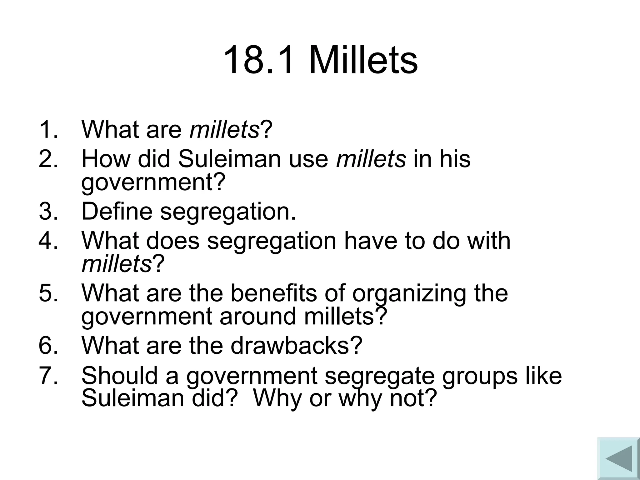 Ch 18 Muslim Expansion Slides | PPT