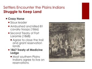 Chapter 18: Americans Move West | PPTX