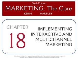 MKT 340 Ch18 ppt | PPT