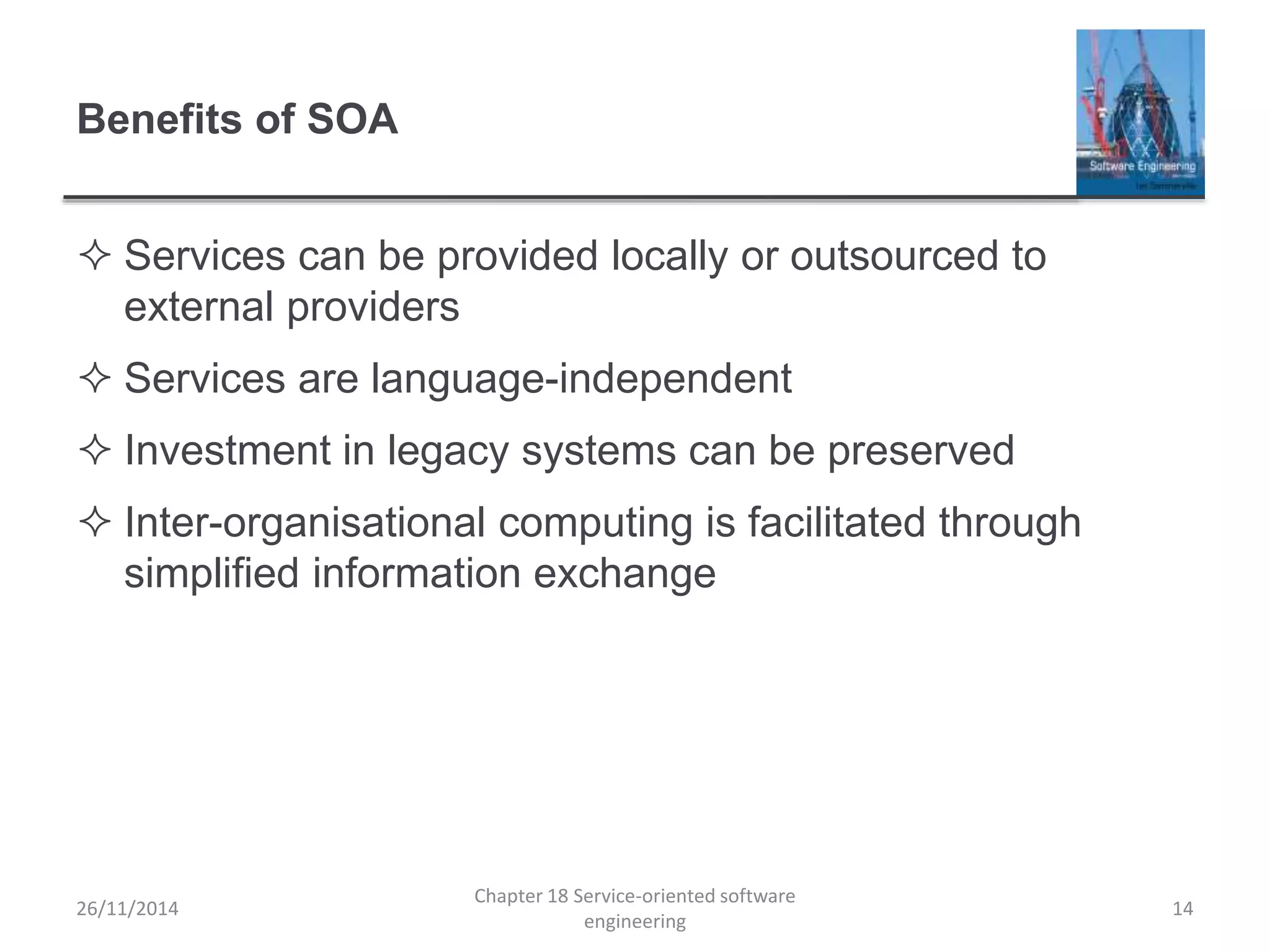 Ch18 service oriented software engineering | PPTX