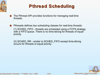 Chapter 19 - Real Time Systems | PPT