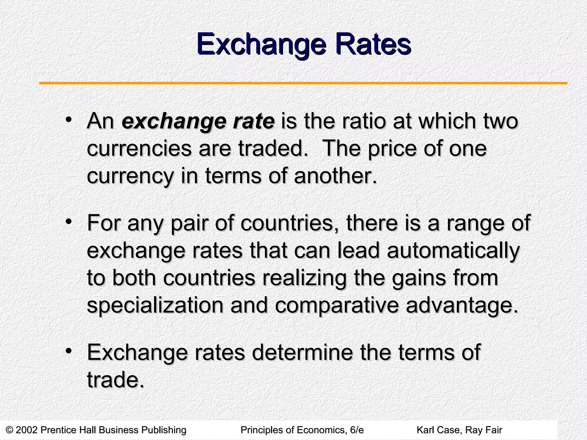 International Trade, Comparative Advantage, and Protectionism | PPT