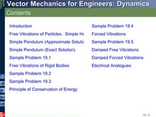 mechanic of machine-Mechanical Vibrations | PPT