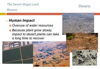 Chapter 19.1: Land Biomes | PPTX