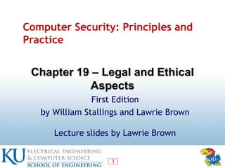 computer security principles and practices | PPT