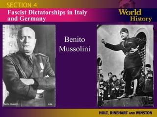 Ch 19.4 mussolini | PPT