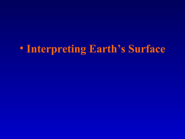 Ch19 building the earths surface | PPT
