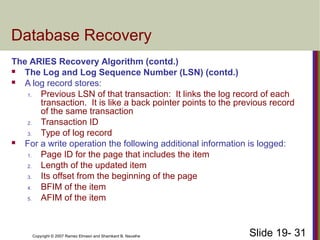 ch19-Database Recovery Techniques, Types of failure.pdf