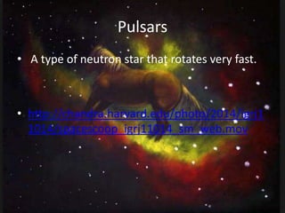 Ch 19 -life and death of stars | PPTX