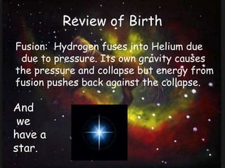 Ch 19 -life and death of stars | PPTX