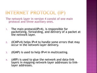 Ch 19 Network-layer protocols Section 1 | PPTX