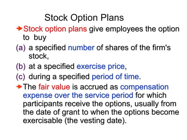 Ch 19 share-based compensation and eps | PPT | Stocks and Bonds ...