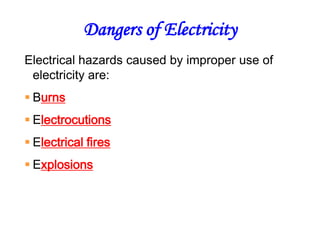 Ch 19 using electricity 2-e | PPTX | First Aid | Injuries