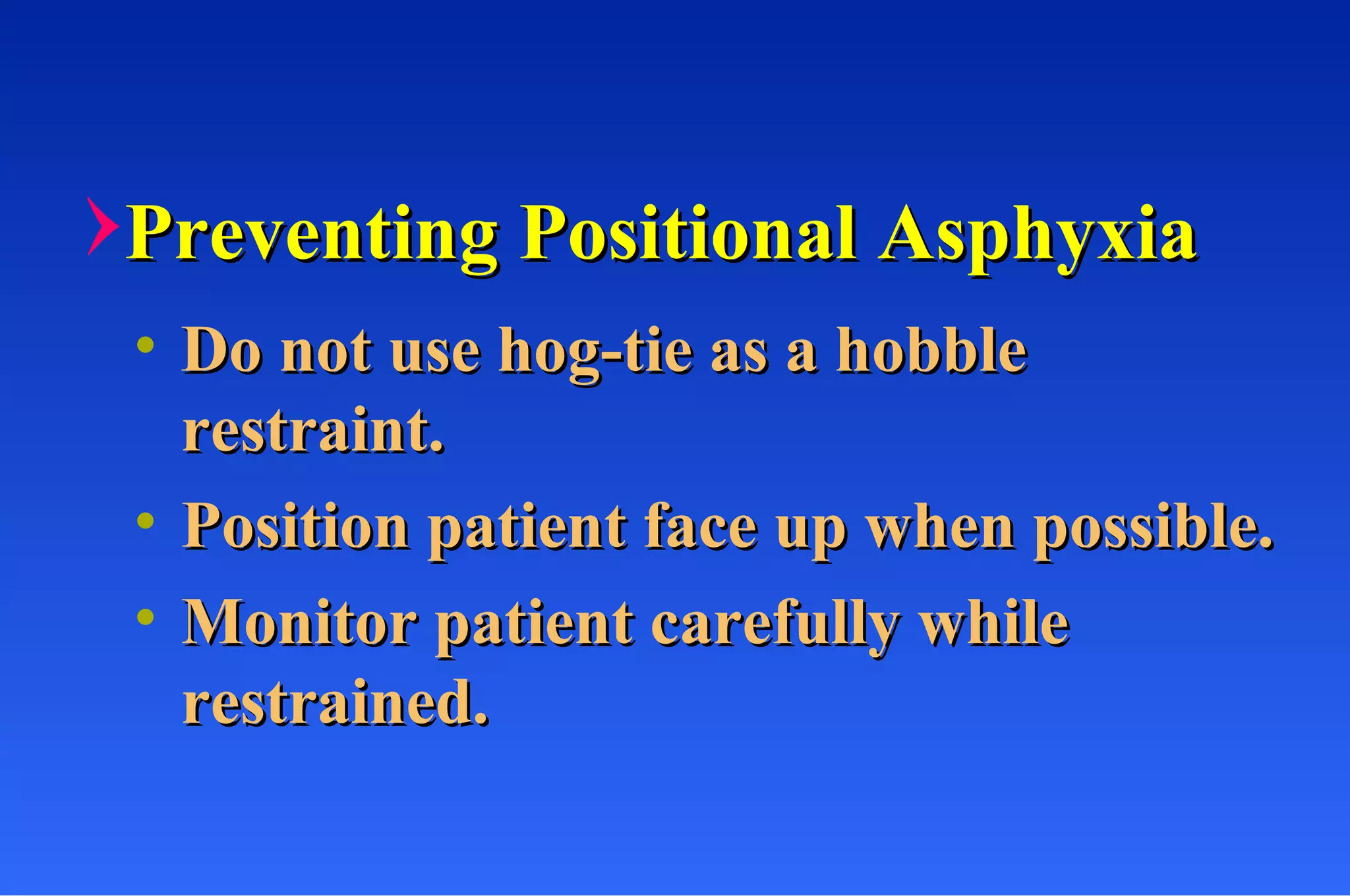 Behavioral Emergencies | PPT