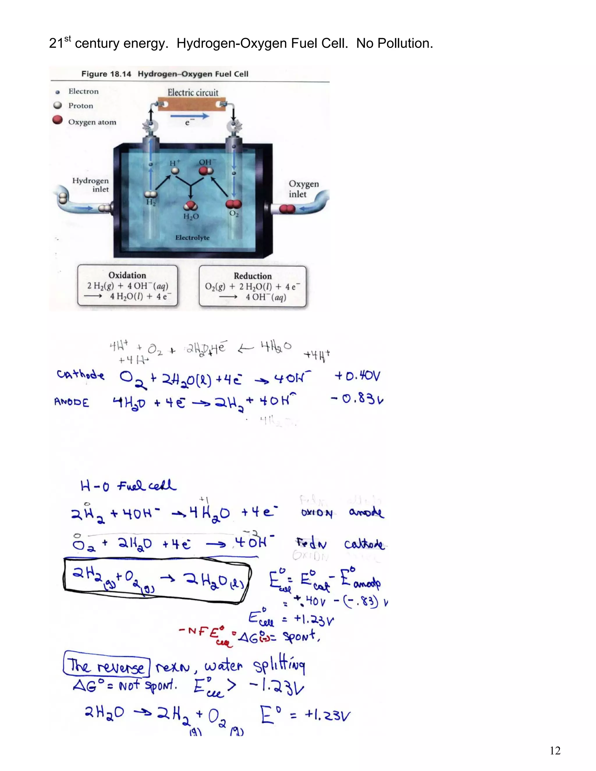 Ch19 notes electrochem complete 041913 | PDF