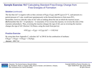 AP Chemistry Chapter 19 Sample Exercises | PPT | Chemistry | Science