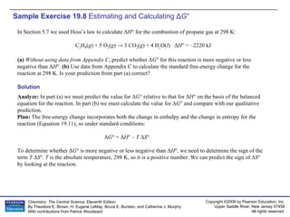AP Chemistry Chapter 19 Sample Exercises | PPT | Chemistry | Science