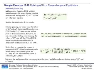 AP Chemistry Chapter 19 Sample Exercises | PPT | Chemistry | Science