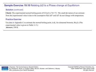 AP Chemistry Chapter 19 Sample Exercises | PPT | Chemistry | Science