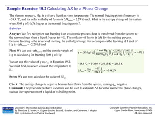 AP Chemistry Chapter 19 Sample Exercises | PPT