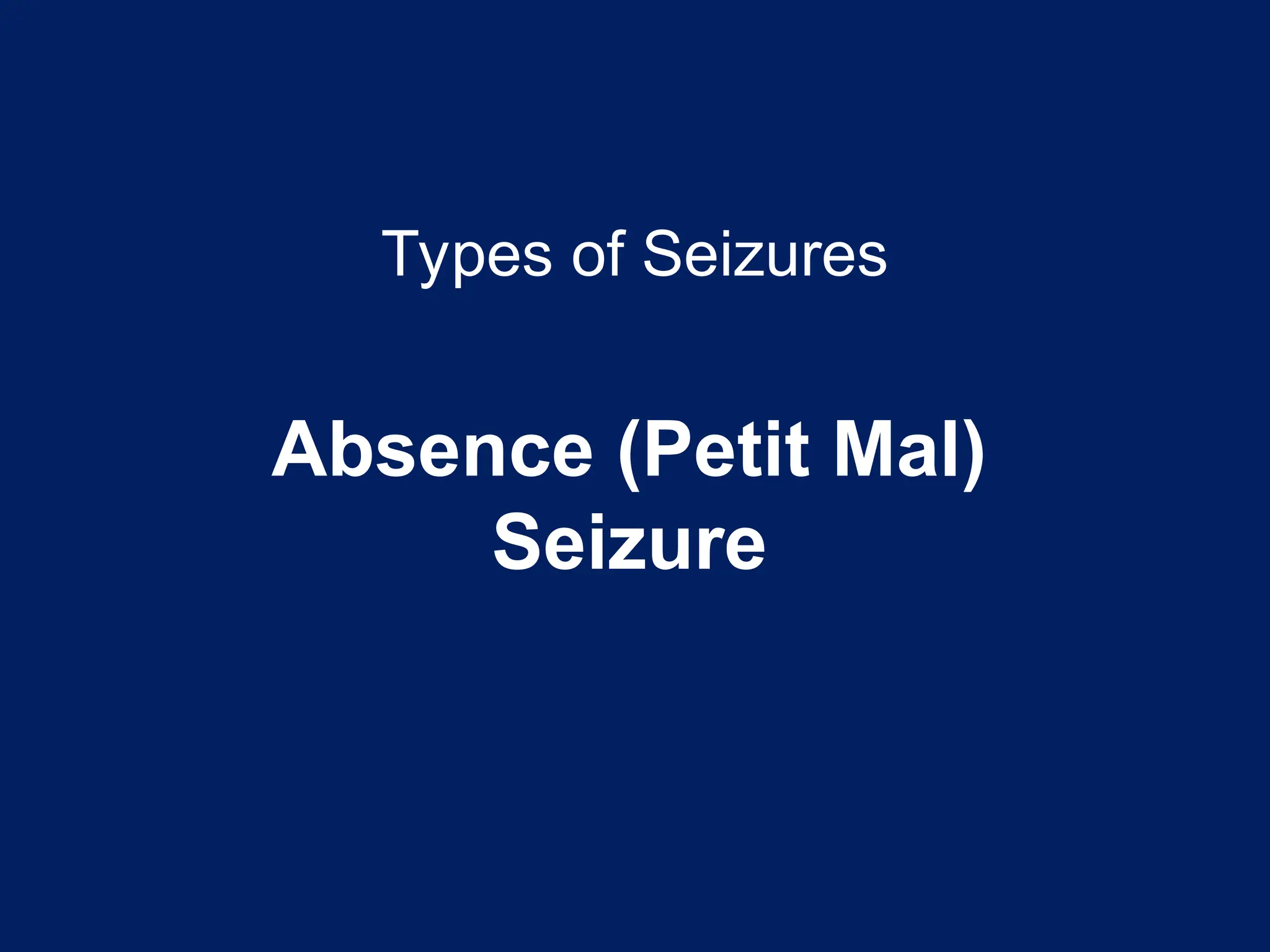 Chapter 19 Seizures & Syncope ppt for EMT | PPT