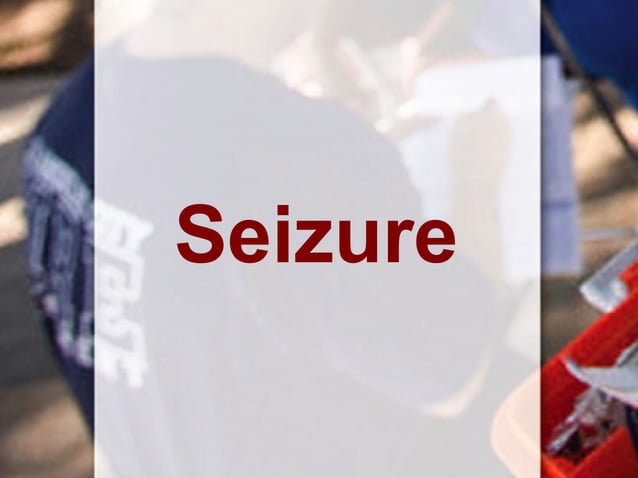 Chapter 19 Seizures & Syncope ppt for EMT | PPT