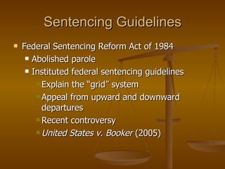 Ch 19 Sentencing and Punishment | PPT