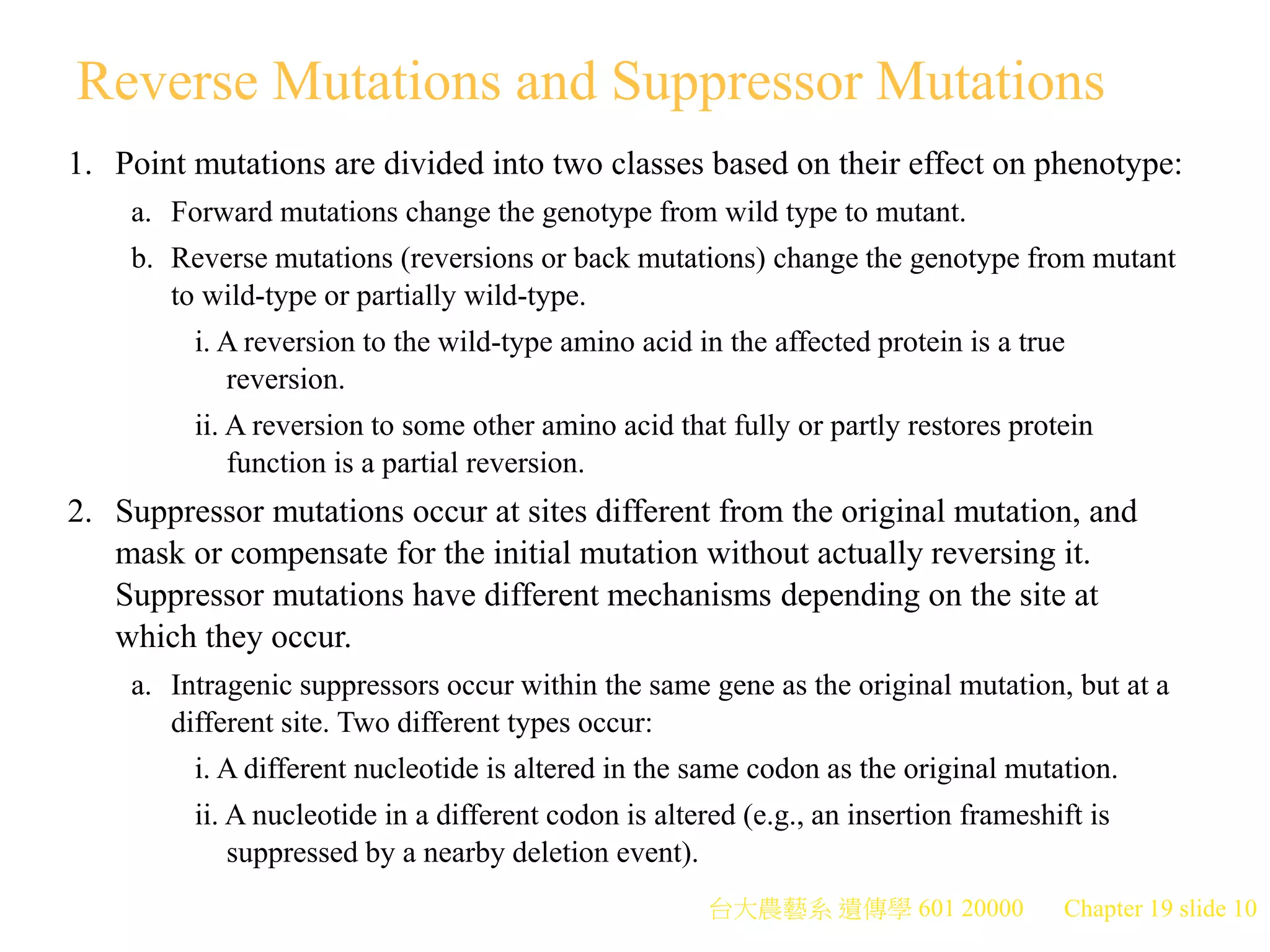 ch19 supplementary mutation.ppt