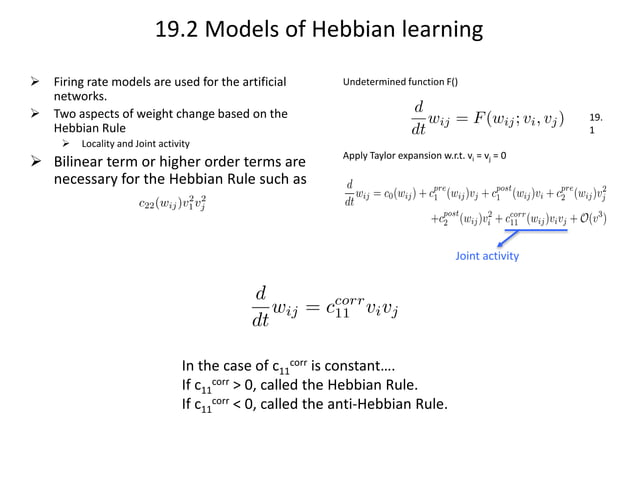 Ch 19 synaptic_plasticity | PPTX