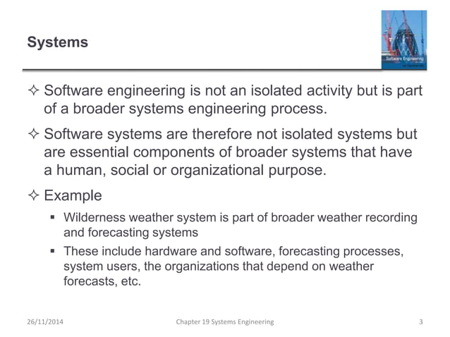Ch19 systems engineering | PPT