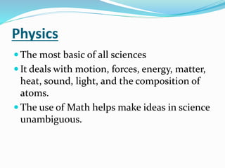 Science and the Scientific Method | PPTX