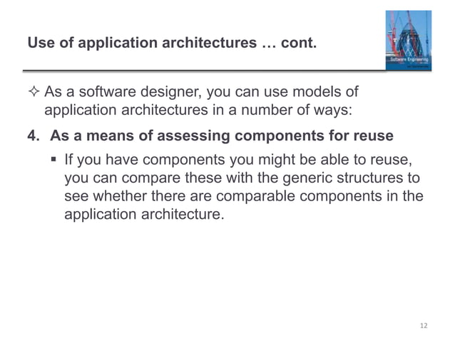 Application Architectures Software Architecture And Design Ppt