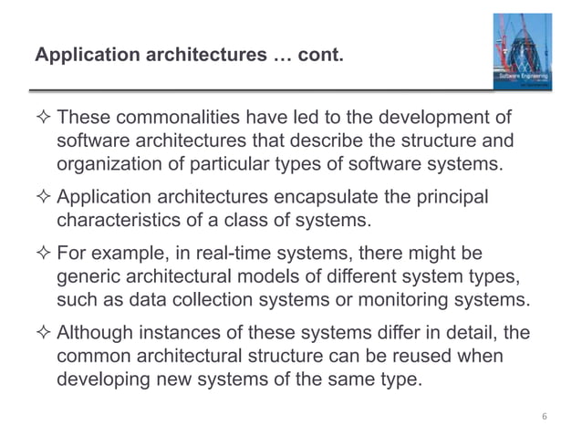 Application Architectures Software Architecture And Design Ppt