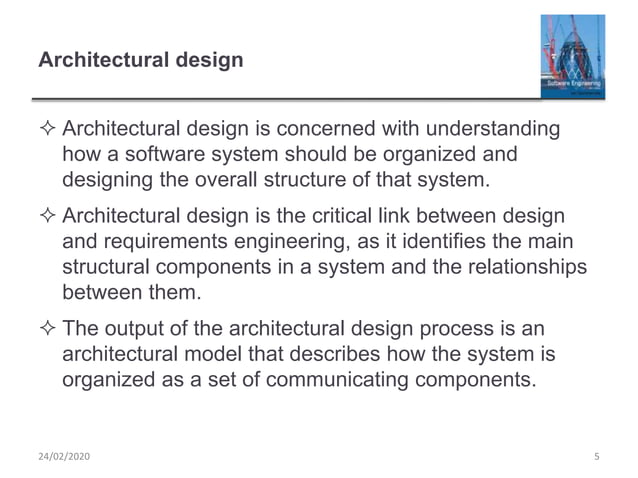 Software Architecture and Design | PPTX
