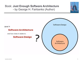 Software Architecture and Design | PPTX