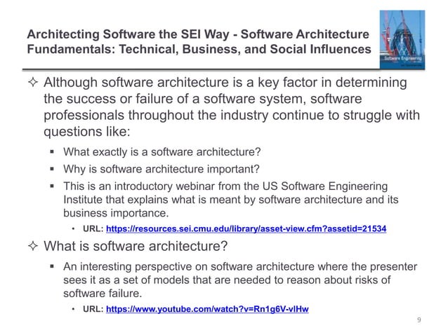 Software Architecture and Design | PPTX