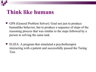 (Ch#1) artificial intelligence | PPT