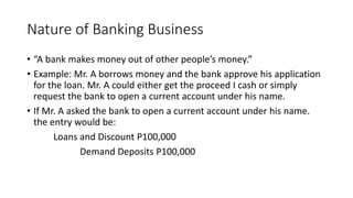 Bank and Banking Perspective | PPTX