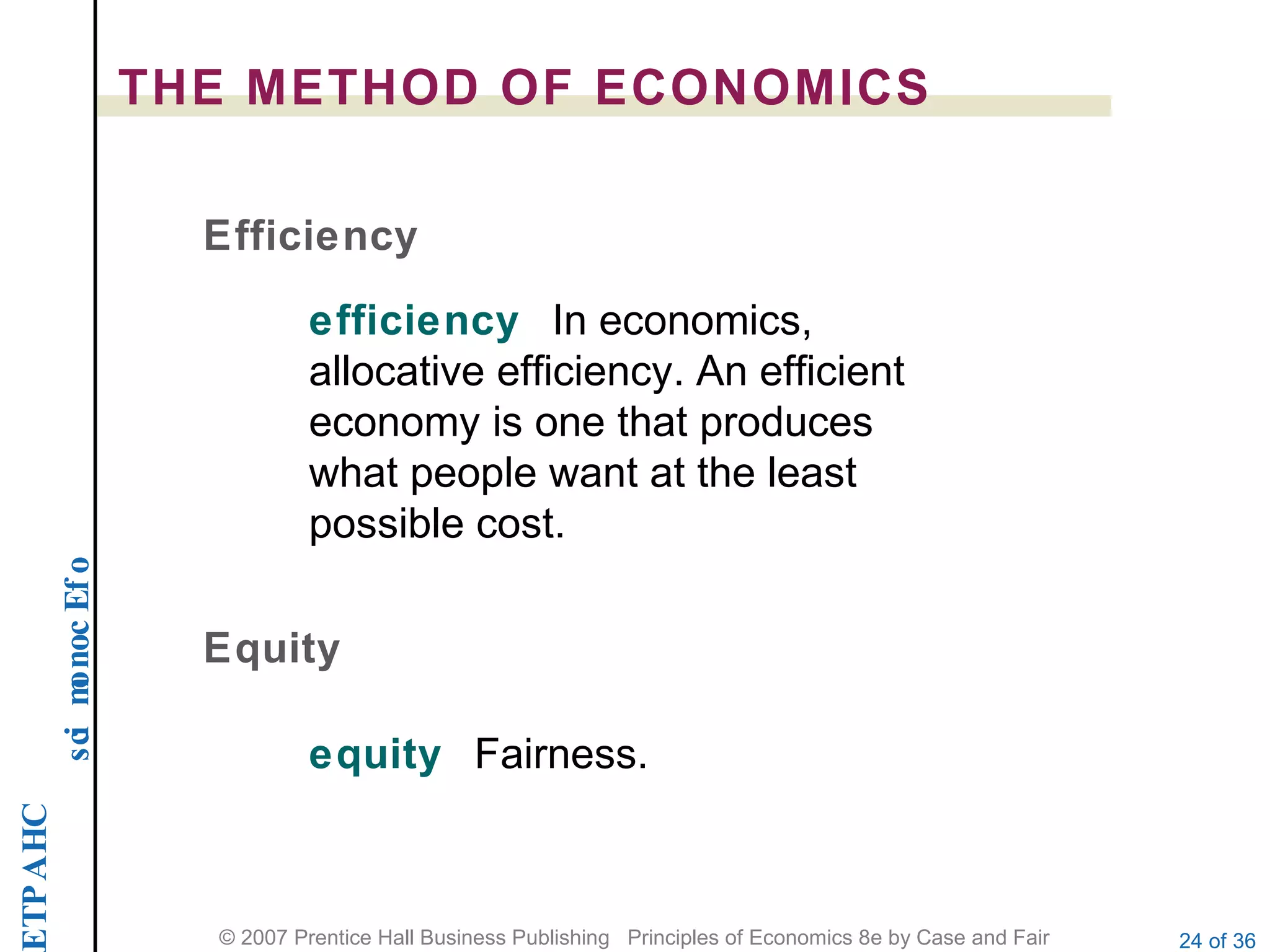 Scope and Method of Economics | PPT