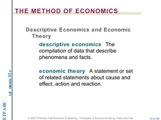 Scope and Method of Economics | PPT