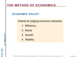 Scope and Method of Economics | PPT