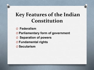 Class 8 Social Studies Civics Ch 1 The Indian Constitution | PPTX