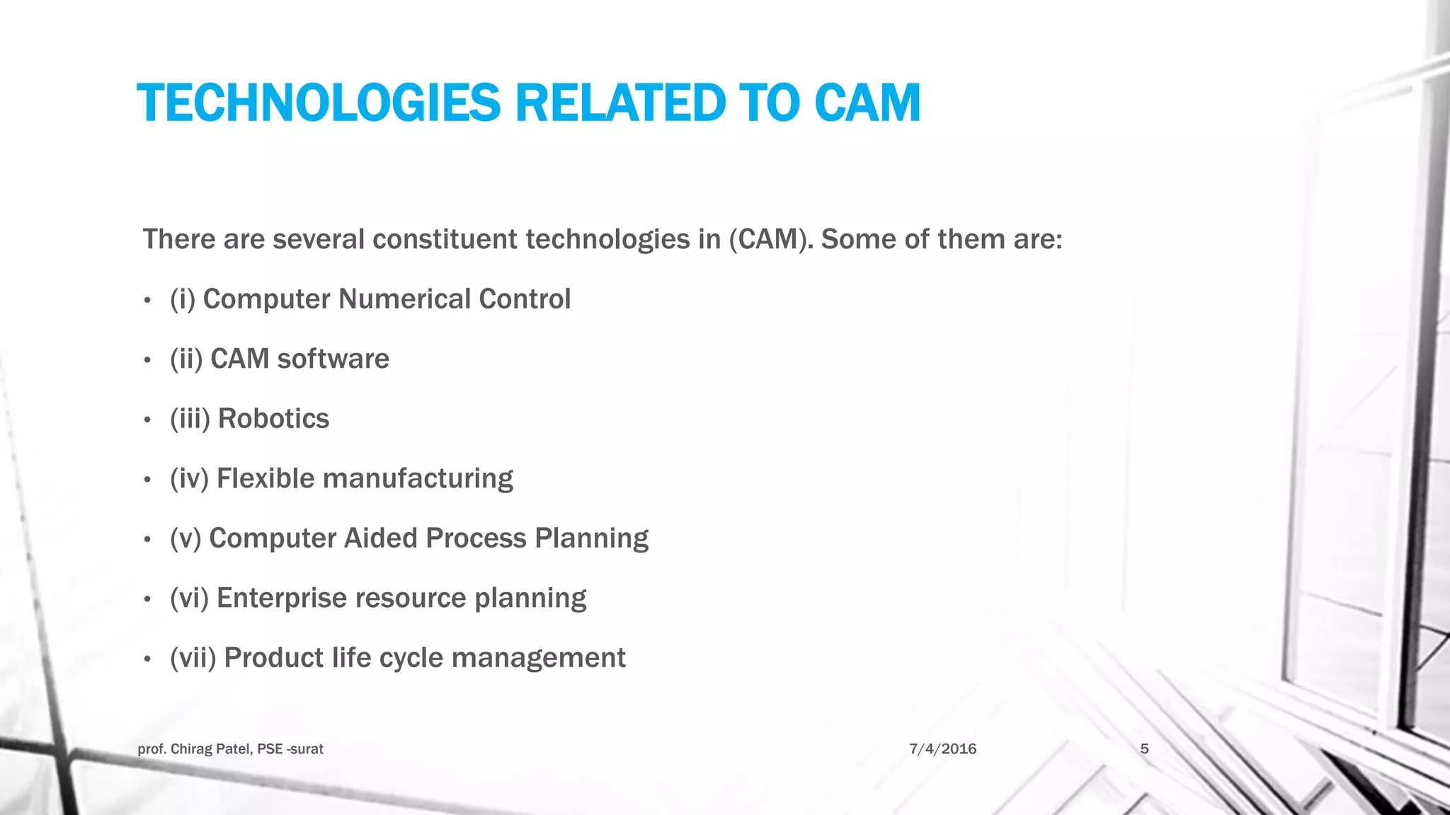 Introduction of computer aided manufacturing.pptx