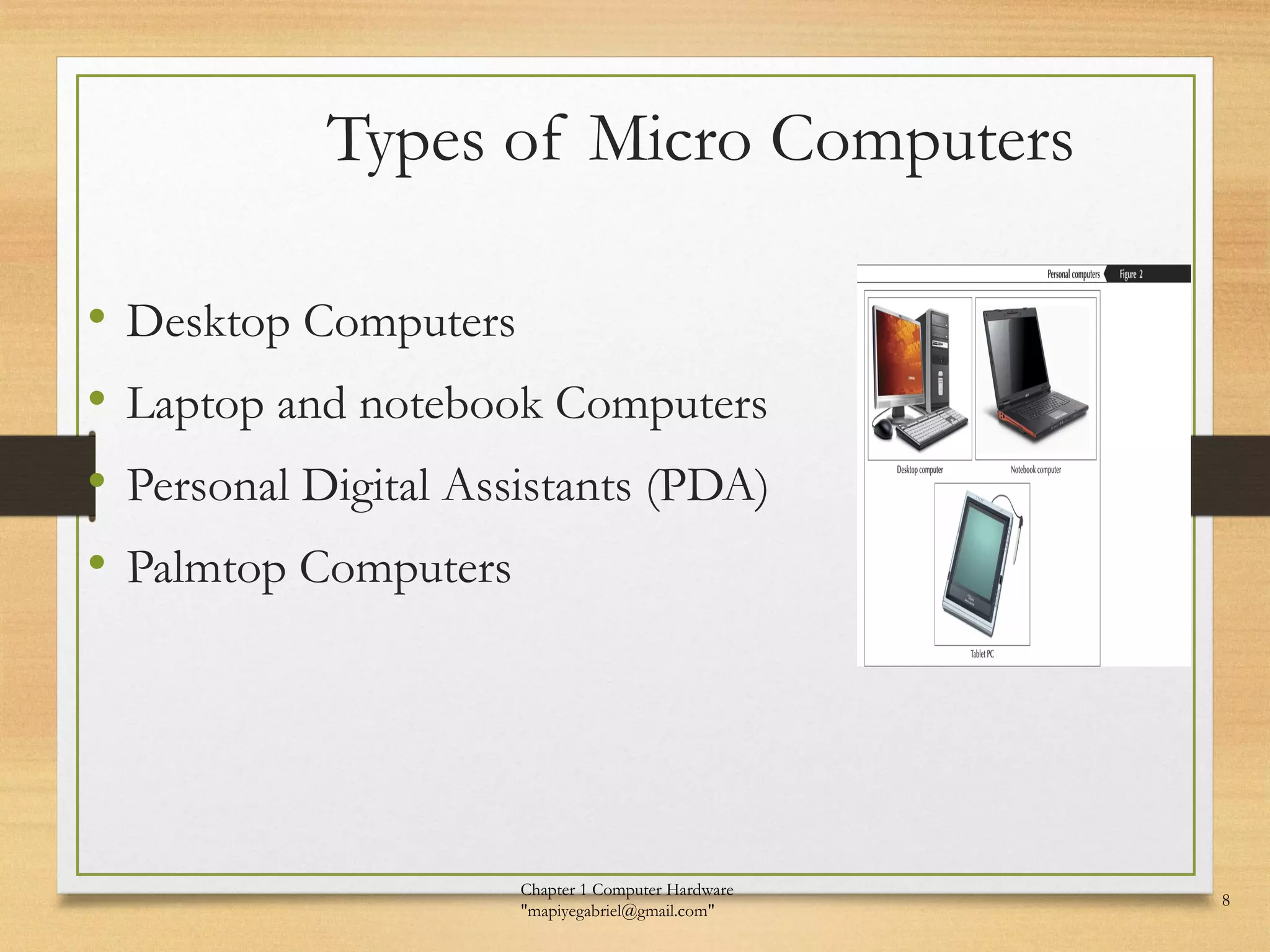 Ch 1 computer hardware | PPT