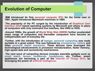 baisc of Computer System part 1 doe clas | PPTX | Operating Systems ...