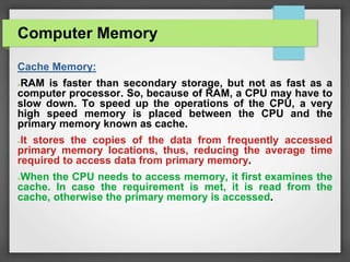 baisc of Computer System part 1 doe clas | PPTX | Operating Systems ...