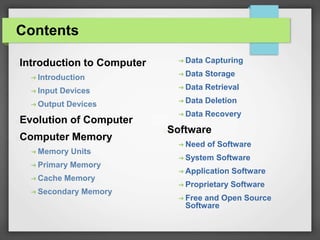 baisc of Computer System part 1 doe clas | PPTX | Operating Systems ...