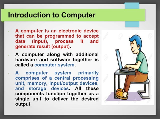 baisc of Computer System part 1 doe clas | PPT
